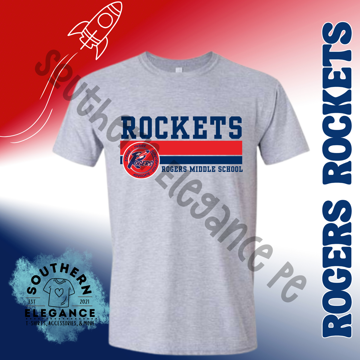 Rogers Rockets Lined – Southern Elegance PE
